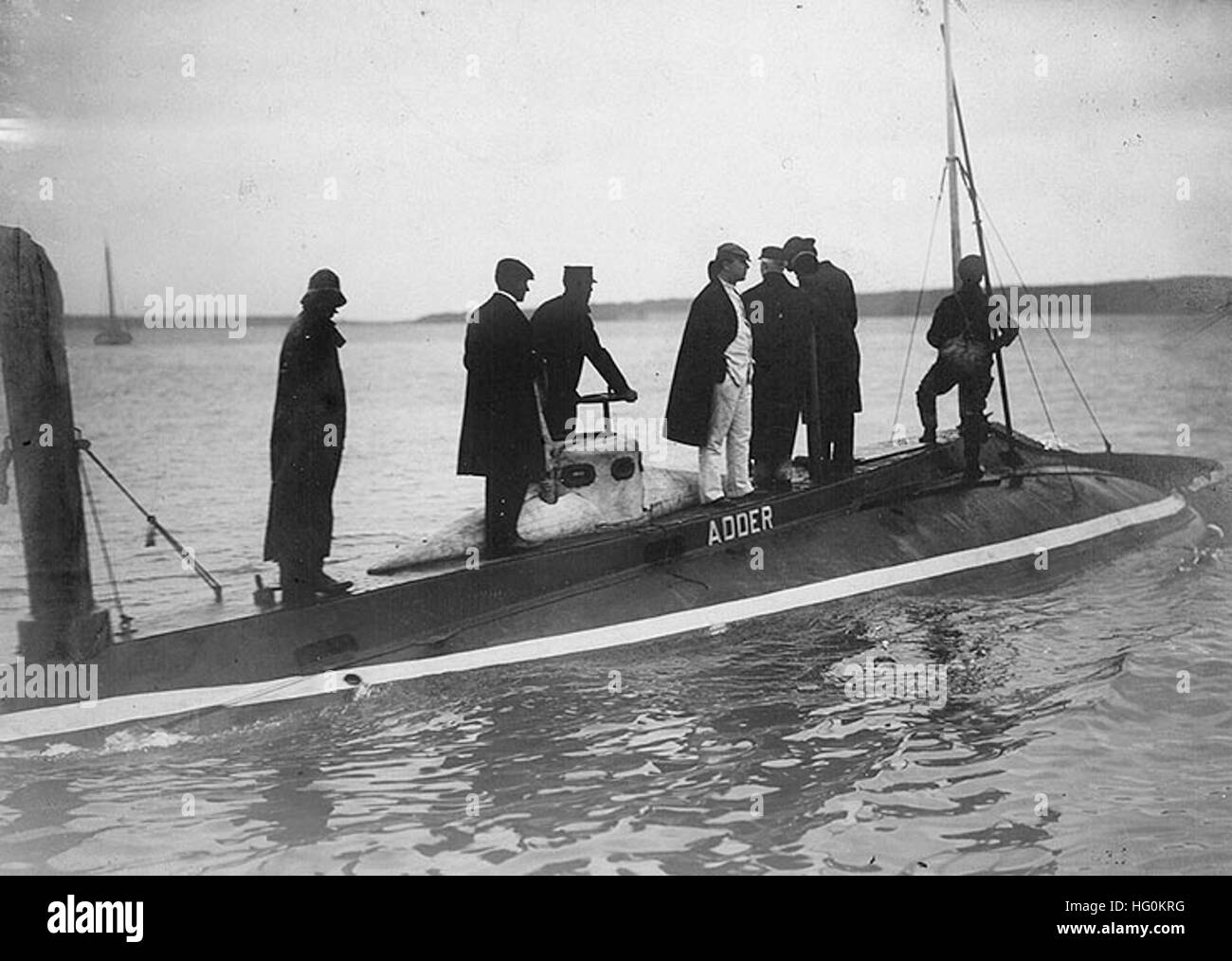 USS Adder (SS-3 Stock Photo - Alamy