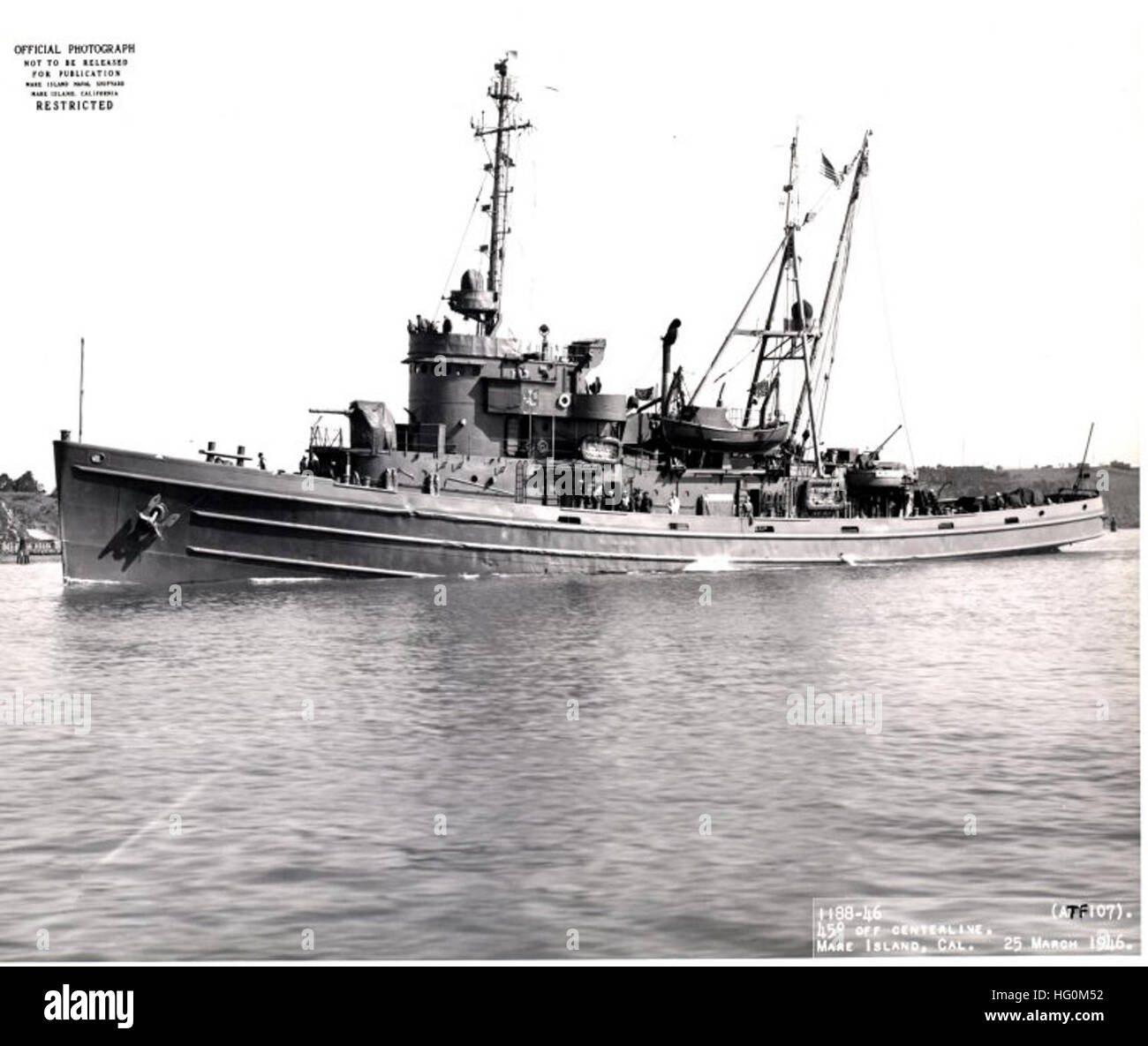 USS Munsee (ATF-107) was an Abnaki-class ocean tug of the United States ...