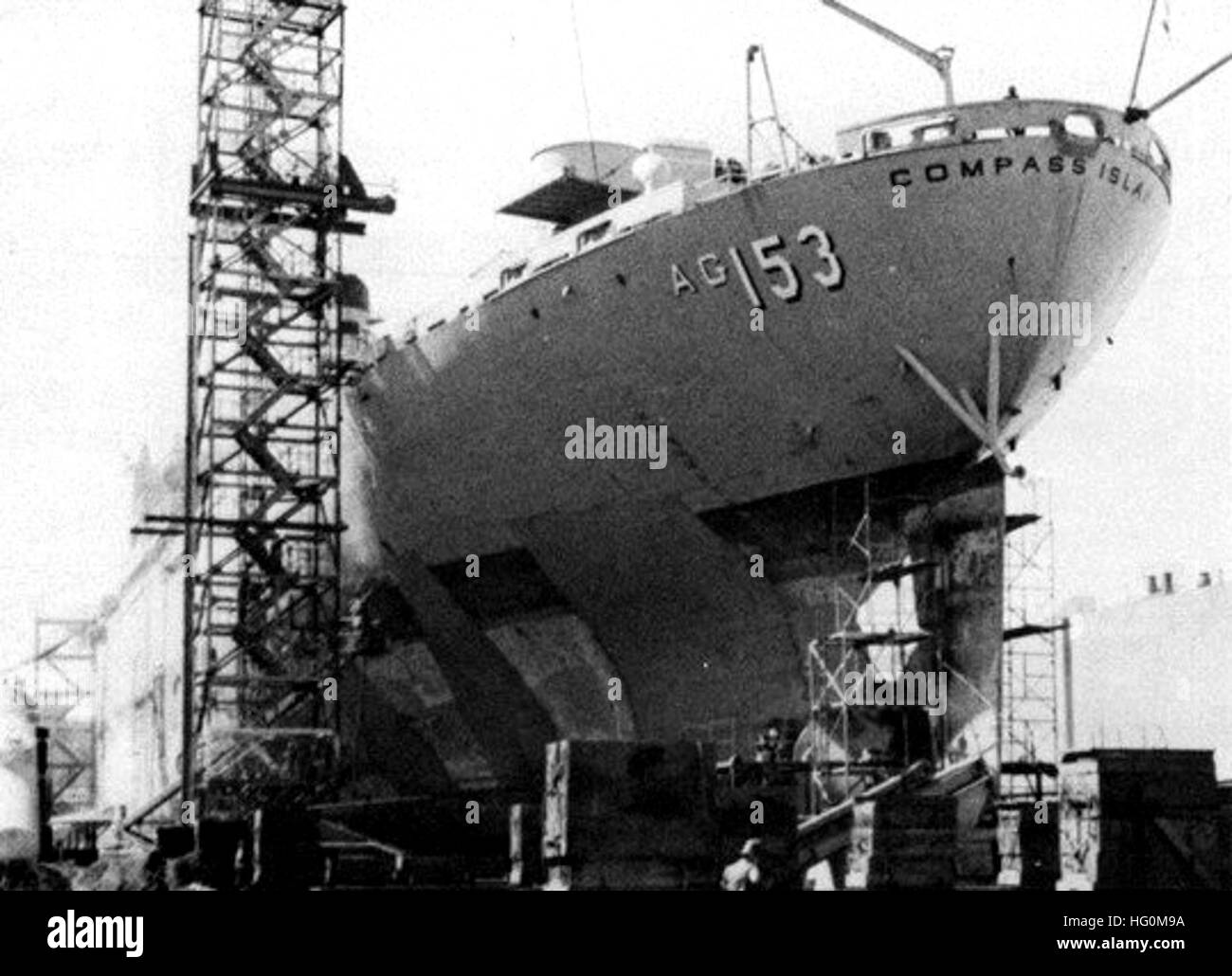 Uss compass island hi-res stock photography and images - Alamy