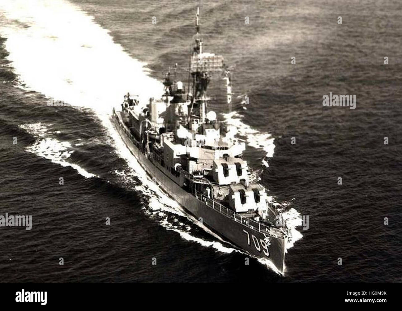 USS Hugh Purvis (DD-709 Stock Photo - Alamy