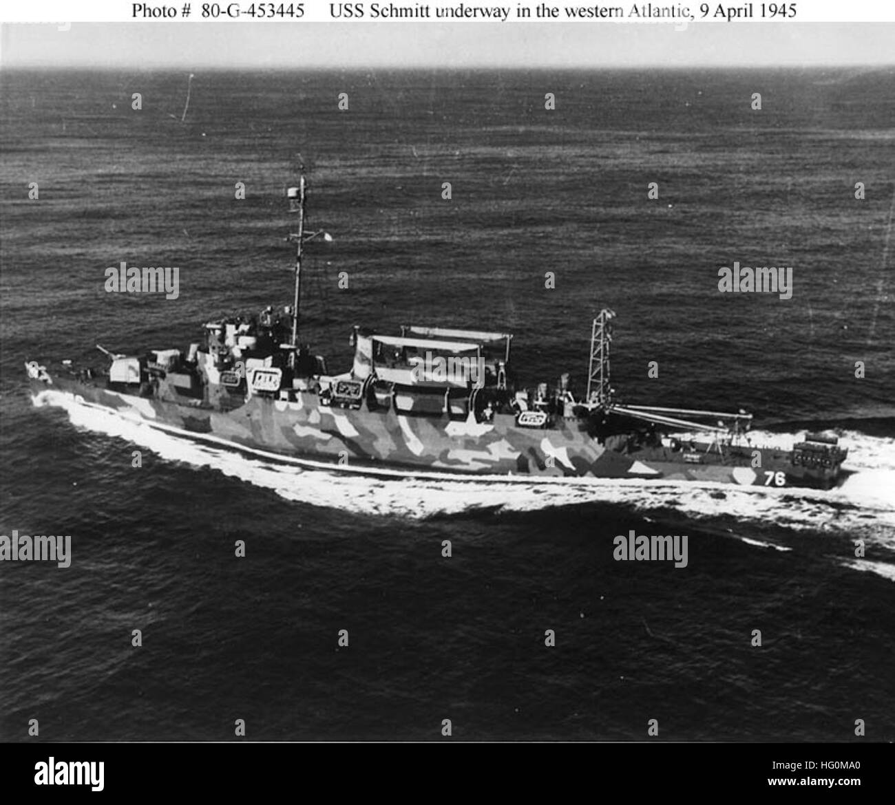 USS Schmitt (APD-76 Stock Photo - Alamy
