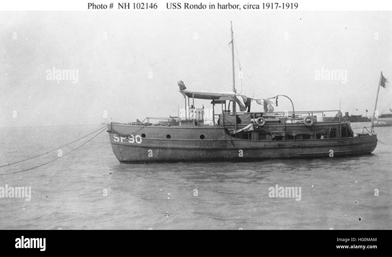 USS Rondo (SP-90 Stock Photo - Alamy