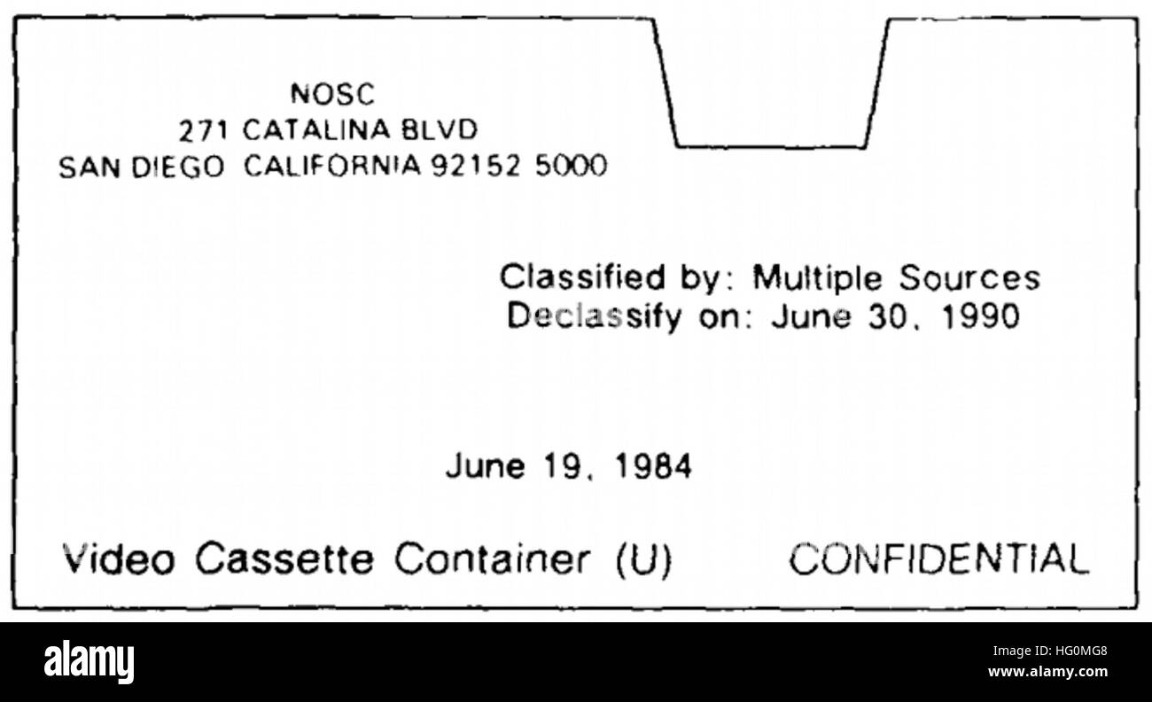 Video Casette Container Stock Photo - Alamy