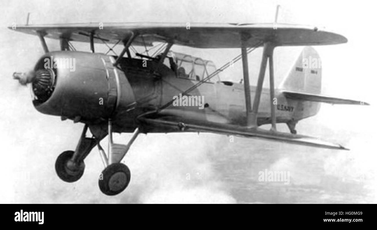 Vought SBU-2 in flight Stock Photo - Alamy