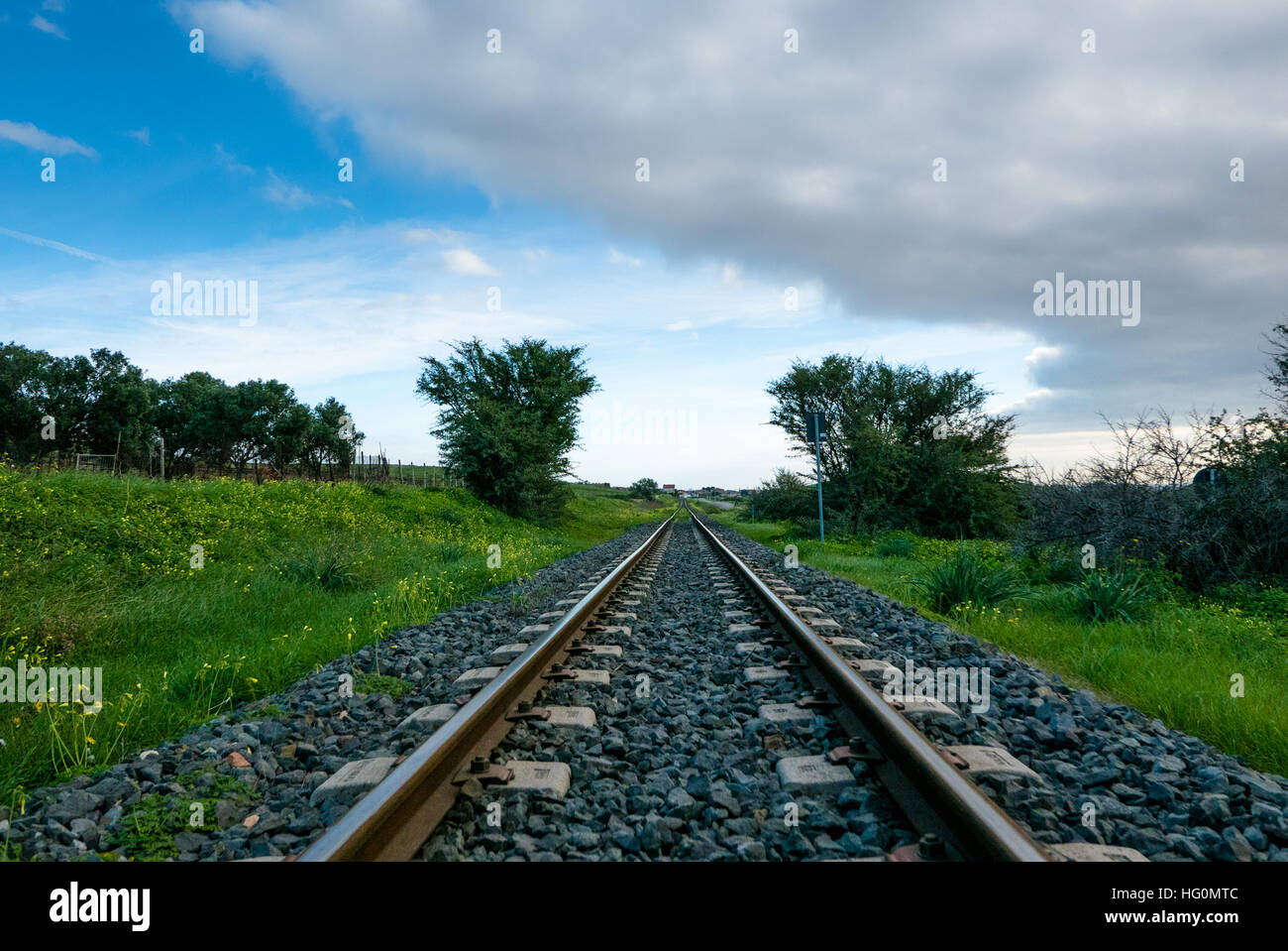 Train path direction hi-res stock photography and images - Alamy