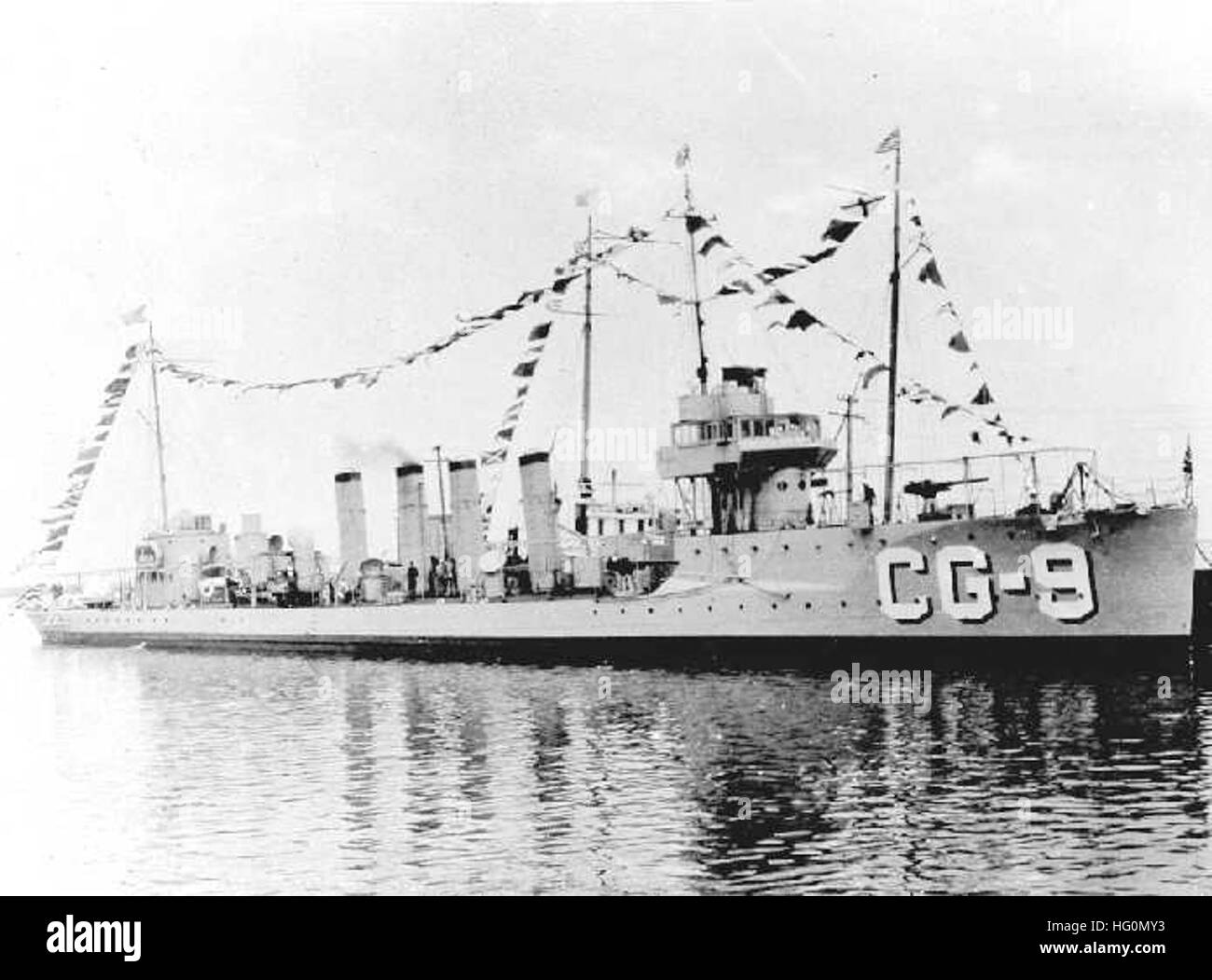 USS Beale (DD-40 Stock Photo - Alamy