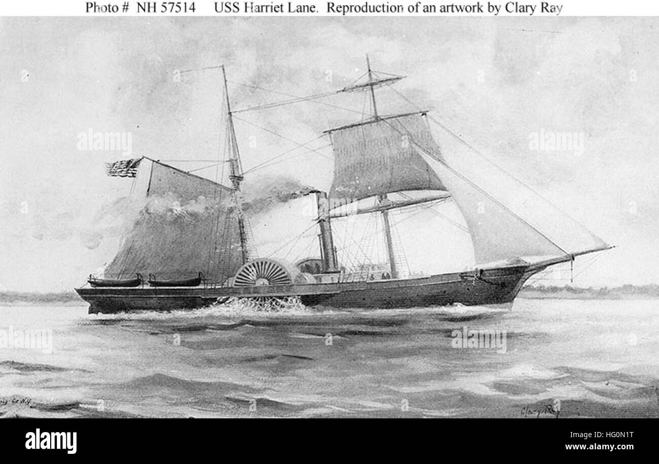 USS Harriet Lane Stock Photo - Alamy