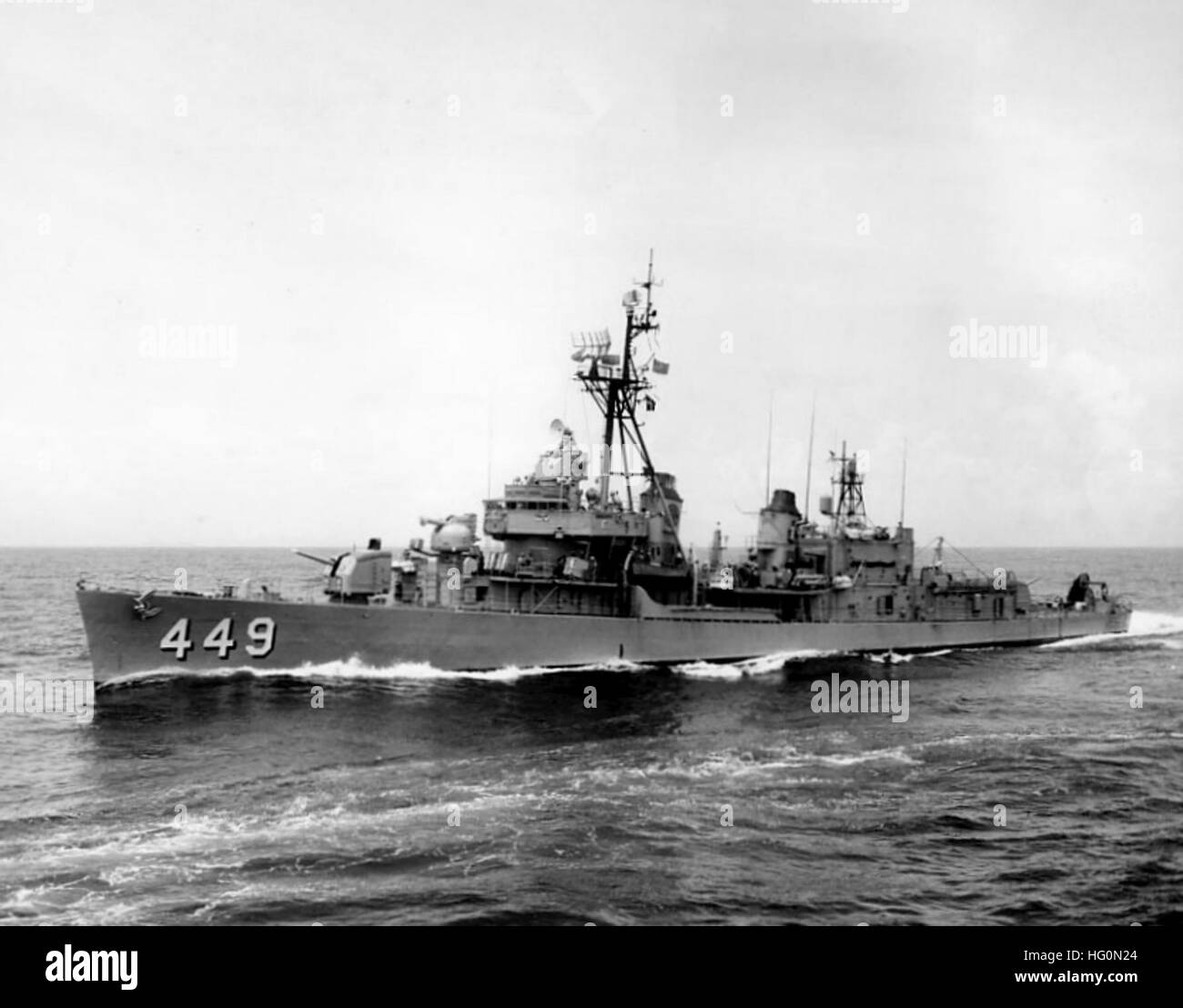 USS Nicholas (DD-449);0544902 Stock Photo - Alamy