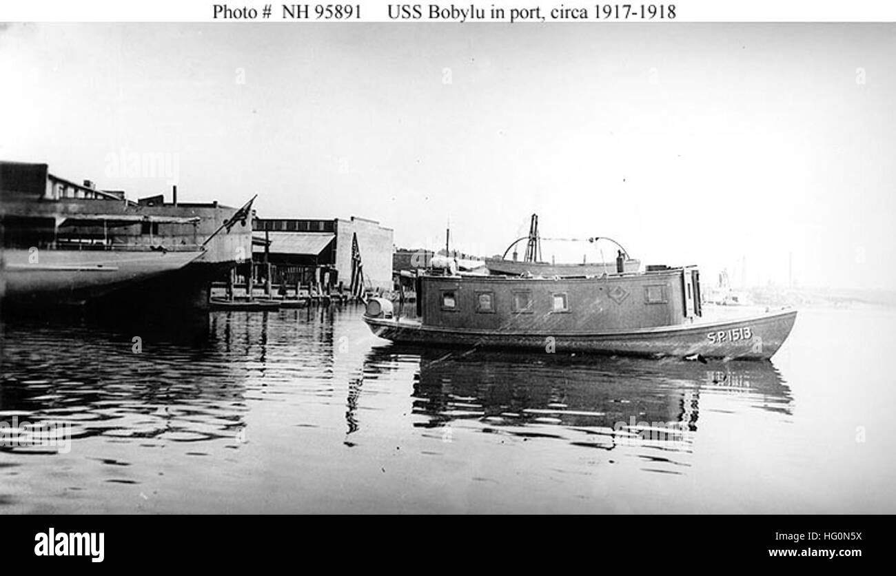USS Bobylu (SP-1513) was a United States Navy patrol vessel active ...