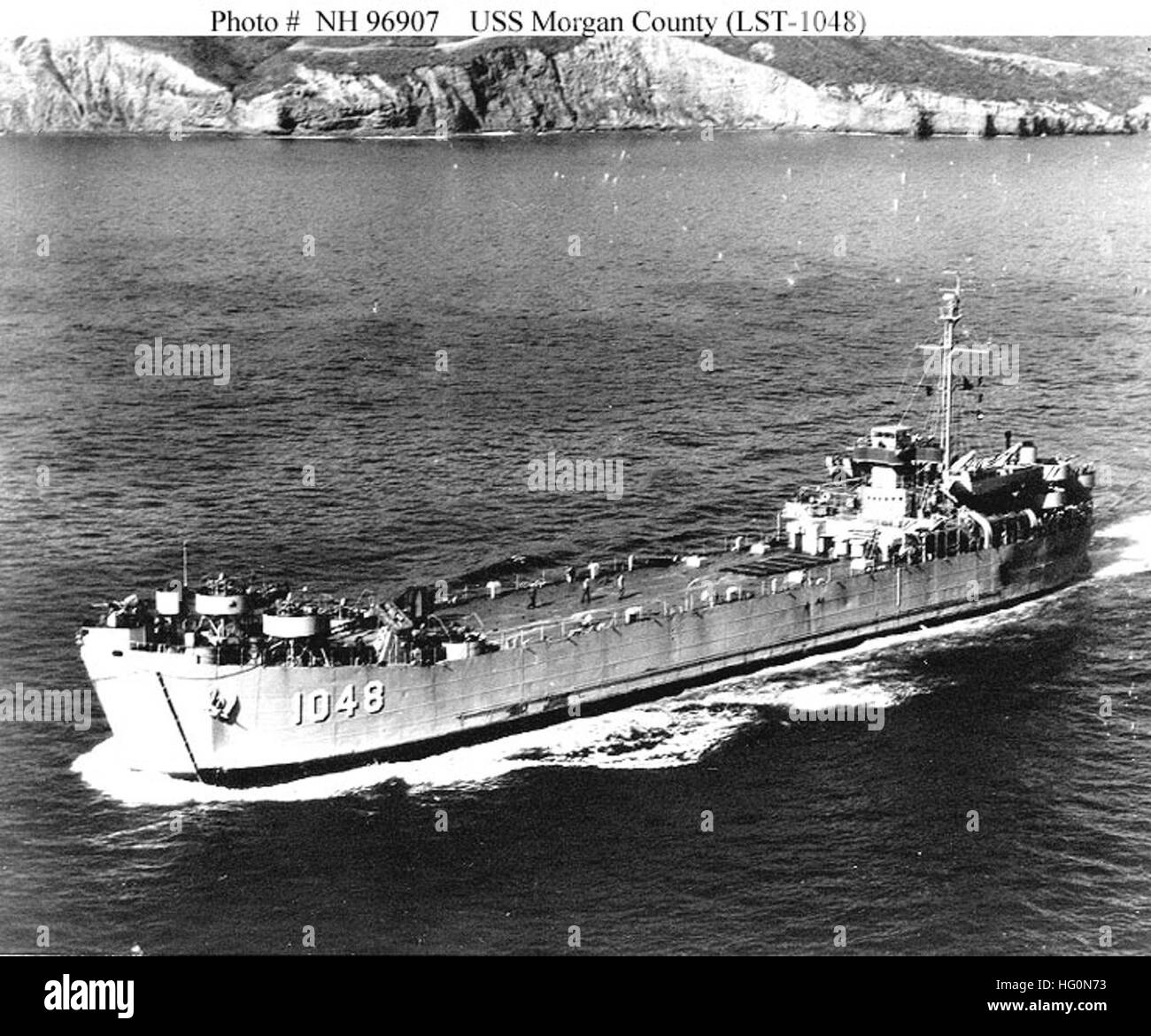 Landing ship tank uss Black and White Stock Photos & Images - Alamy