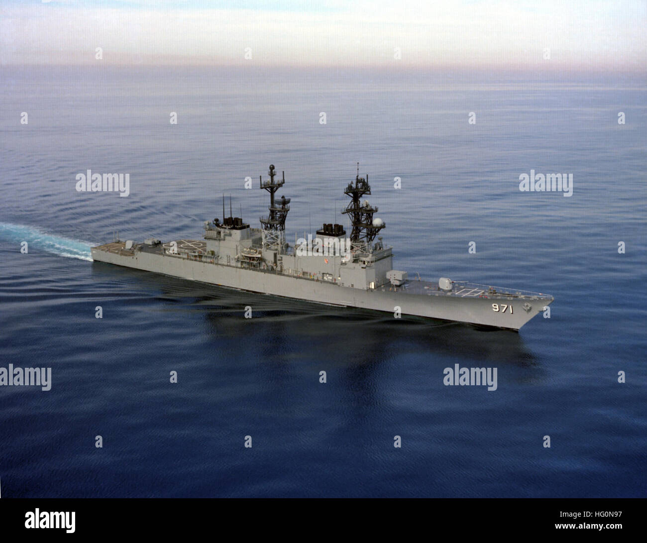 USS David R. Ray (DD-971) with ASROC without CIWS Stock Photo - Alamy