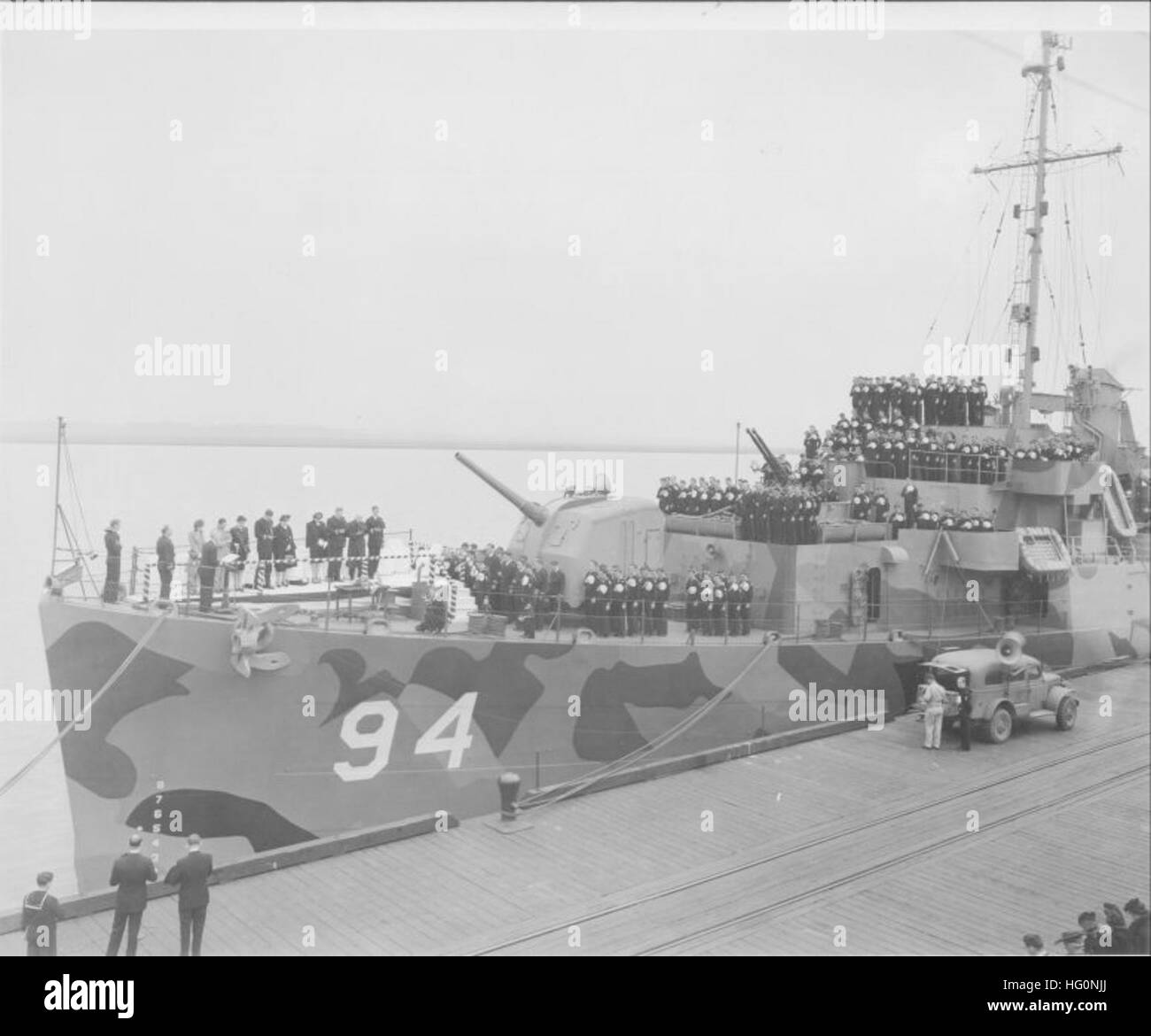 USS John Q. Roberts (APD-94 Stock Photo - Alamy