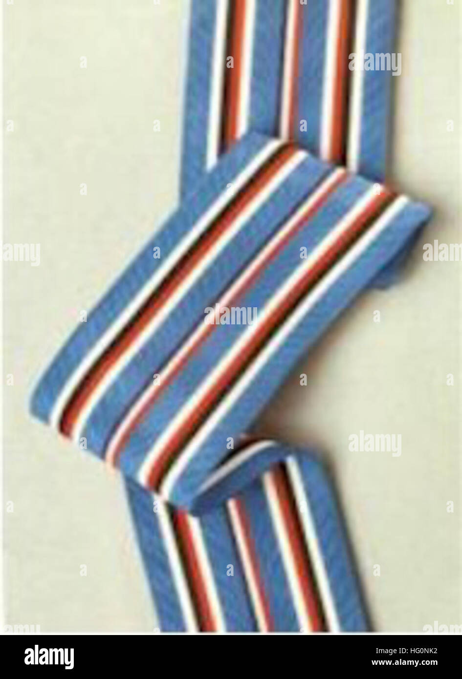 USAF campaign streamer-WWII (A Stock Photo - Alamy