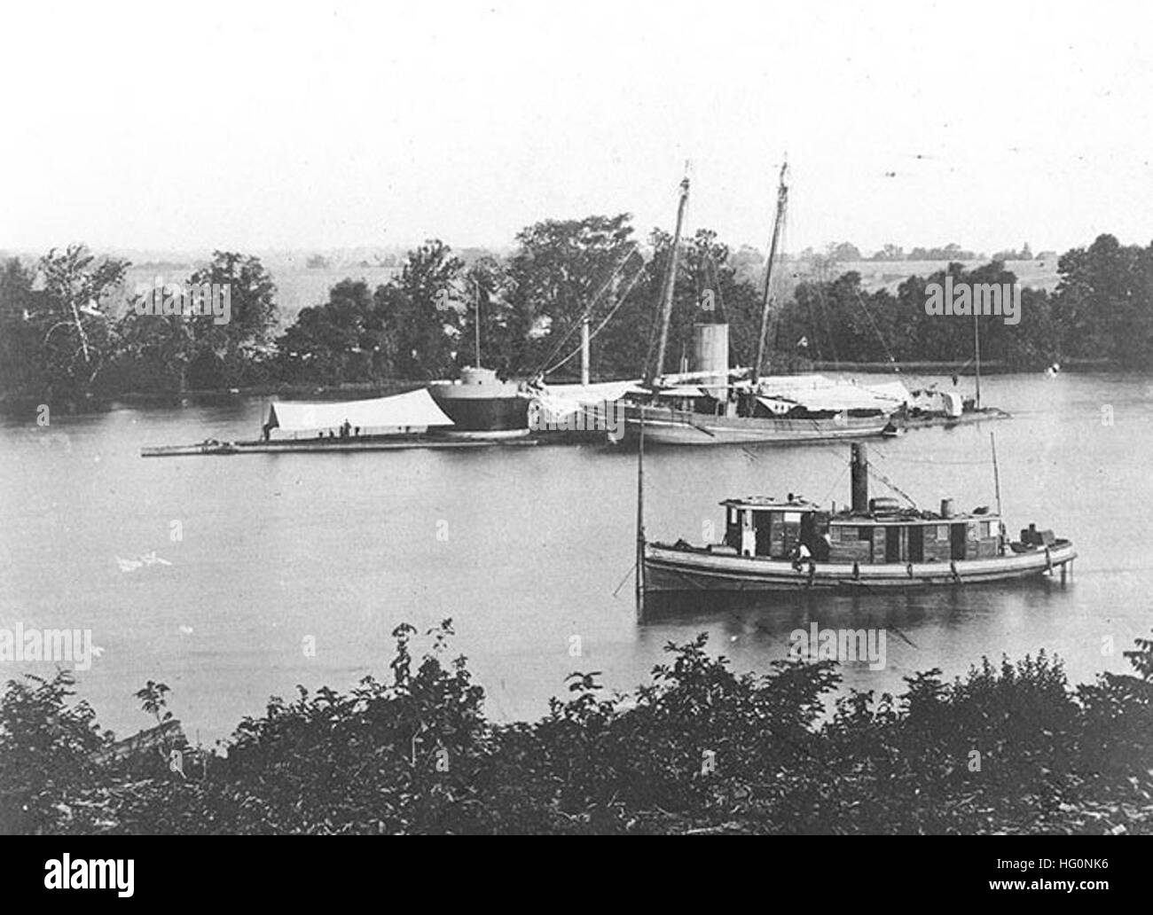 USS Canonicus (1863 Stock Photo - Alamy