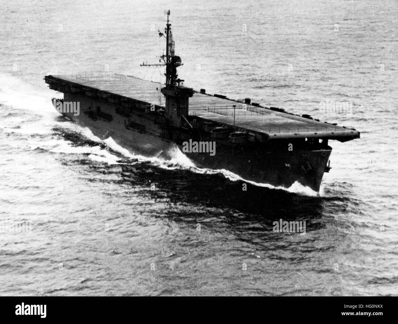 USS Petrof Bay (CVE-80) underway March 1944 Stock Photo - Alamy