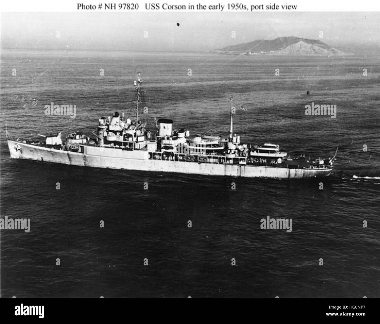 USS Corson (AVP-37) 1951 Stock Photo - Alamy