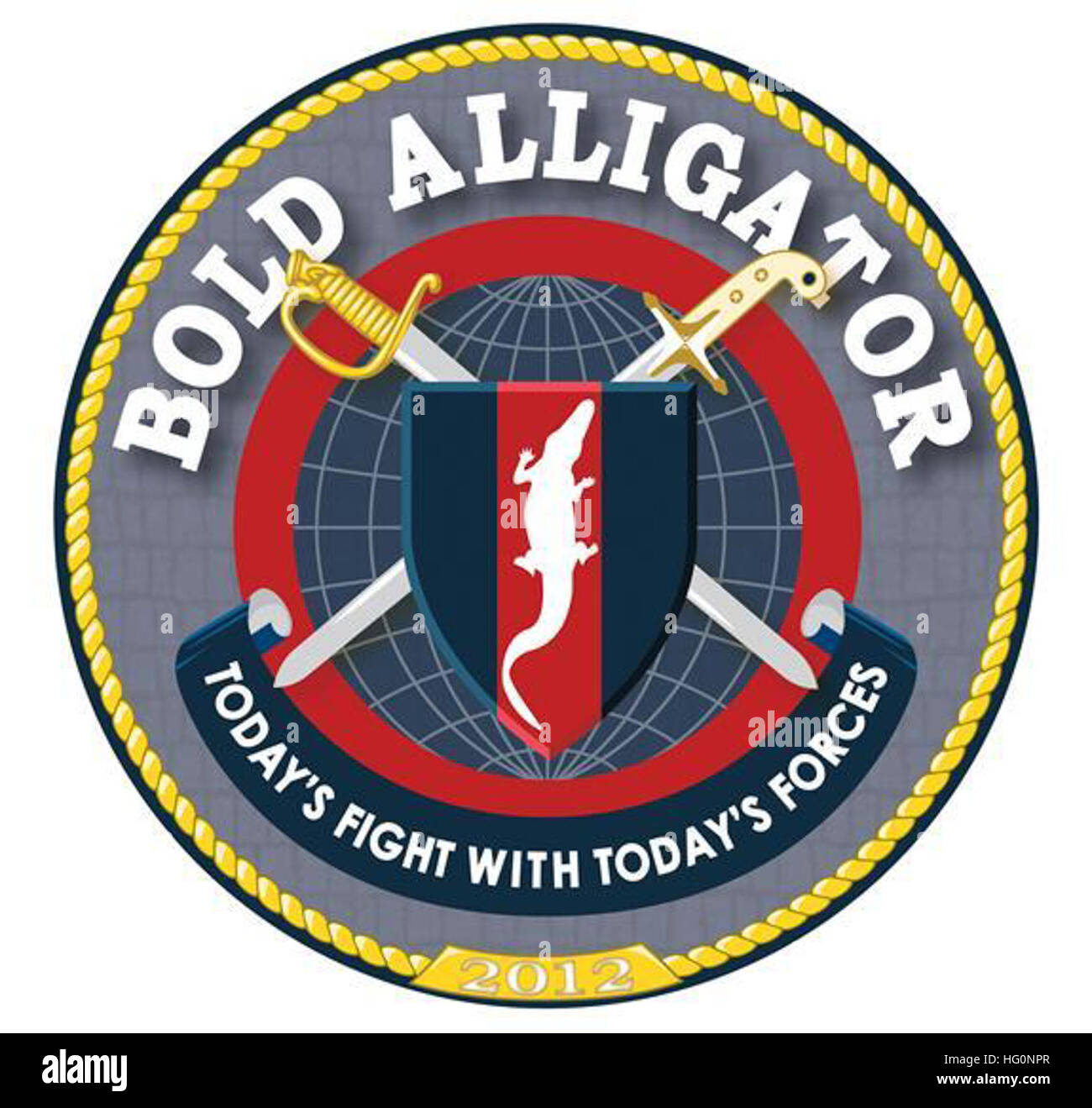 US Navy 120126-N-YC845-001 The official logo of the amphibious exercise ...