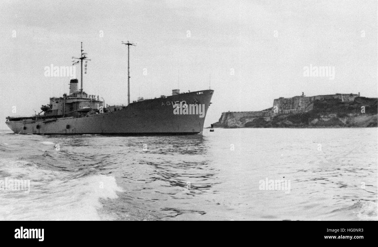 USS Compass Island (AG-153) at Puerto Rico 1977 Stock Photo - Alamy