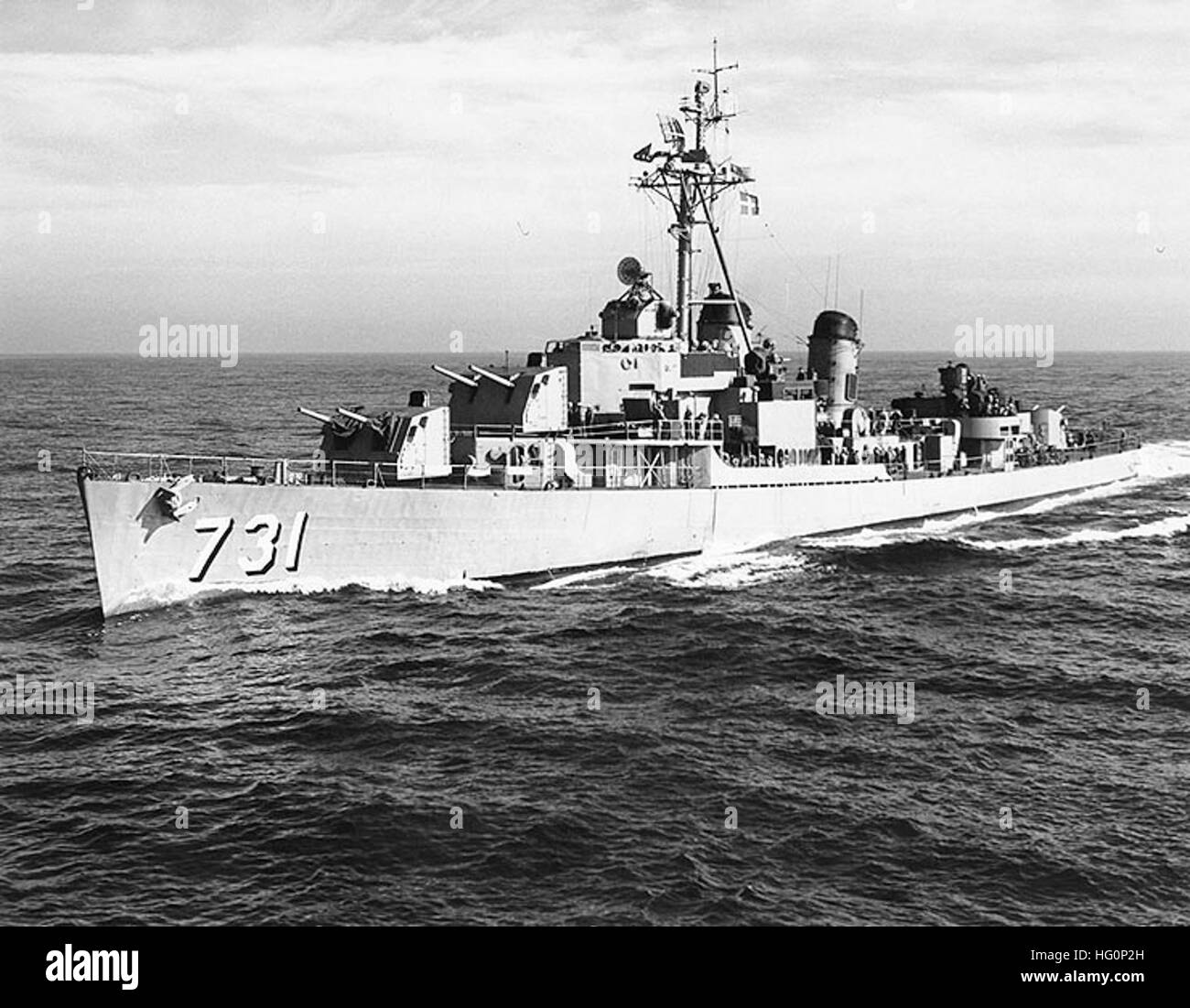 Uss maddox Black and White Stock Photos & Images - Alamy