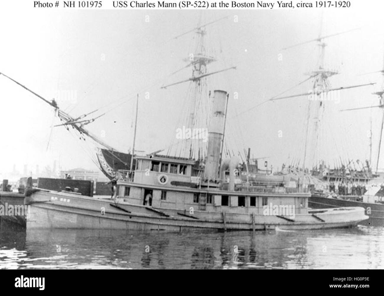 USS Charles Mann (SP-522 Stock Photo - Alamy