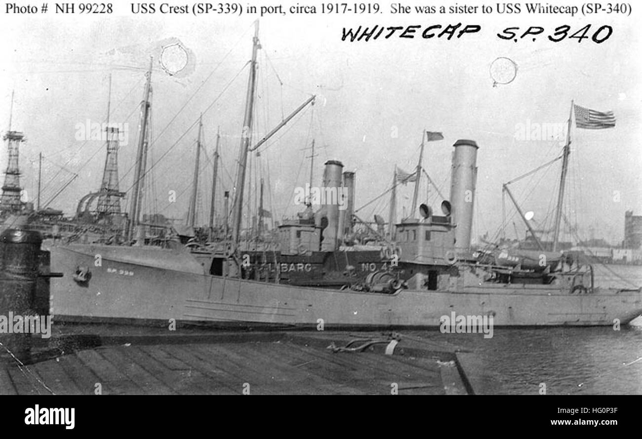 USS Crest (SP-339 Stock Photo - Alamy