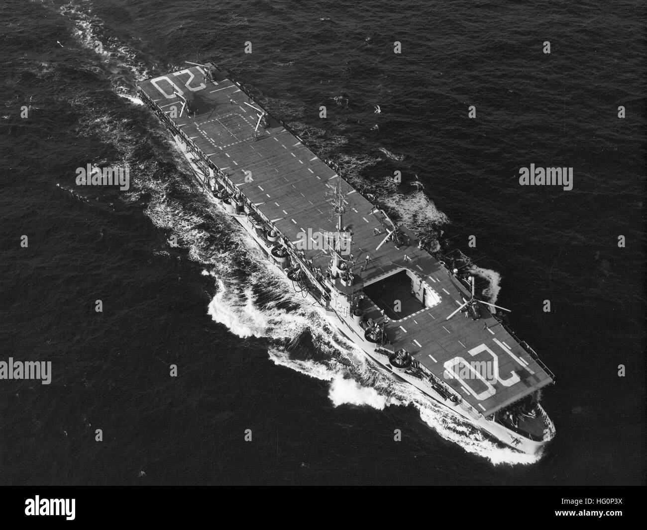 USS Mindoro (CVE-120 Stock Photo - Alamy