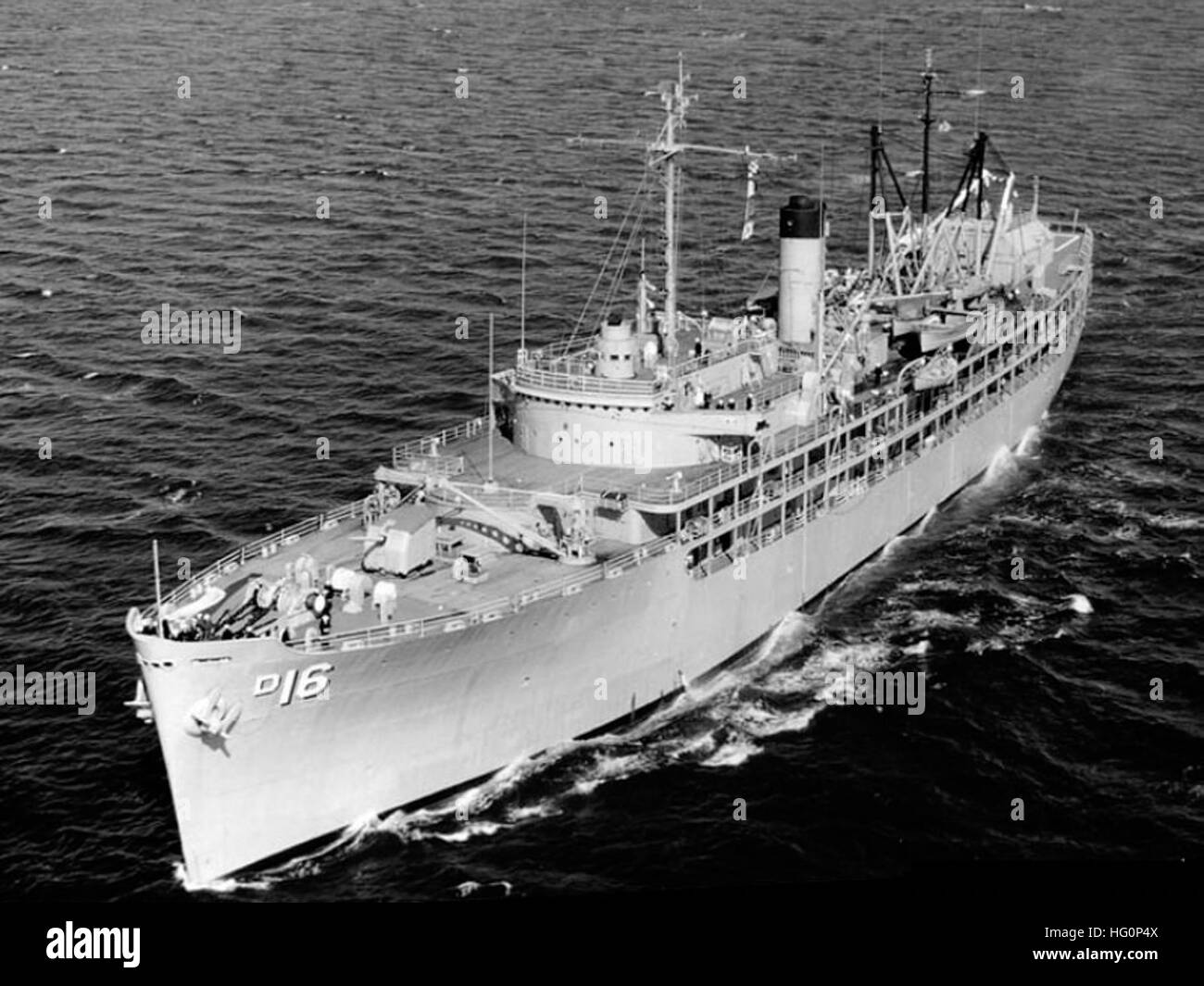 USS Cascade (AD-16) off Quonsett Point 1968 Stock Photo - Alamy