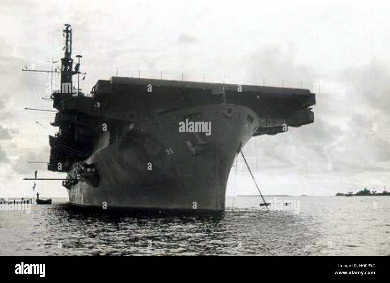 USS Bismarck Sea CVE-95 Stock Photo - Alamy