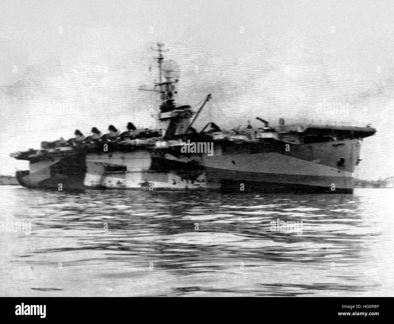 USS Attu (CVE-102) at Manus 1944 Stock Photo - Alamy