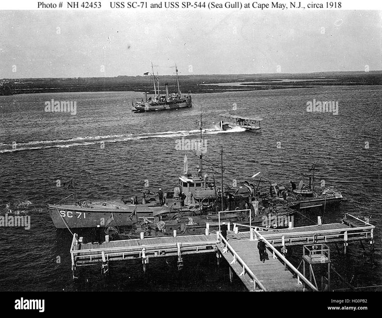 USS SC-71 was a submarine chaser of the United States Navy designed for ...