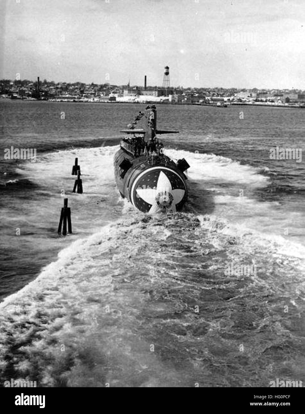 USS Sturgeon (SSN-637) Launch2 Stock Photo - Alamy