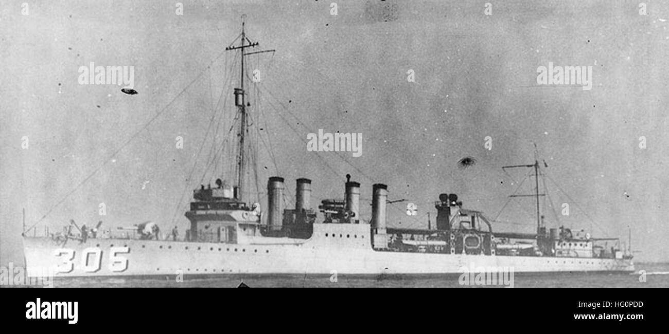 USS Thompson (DD-305 Stock Photo - Alamy