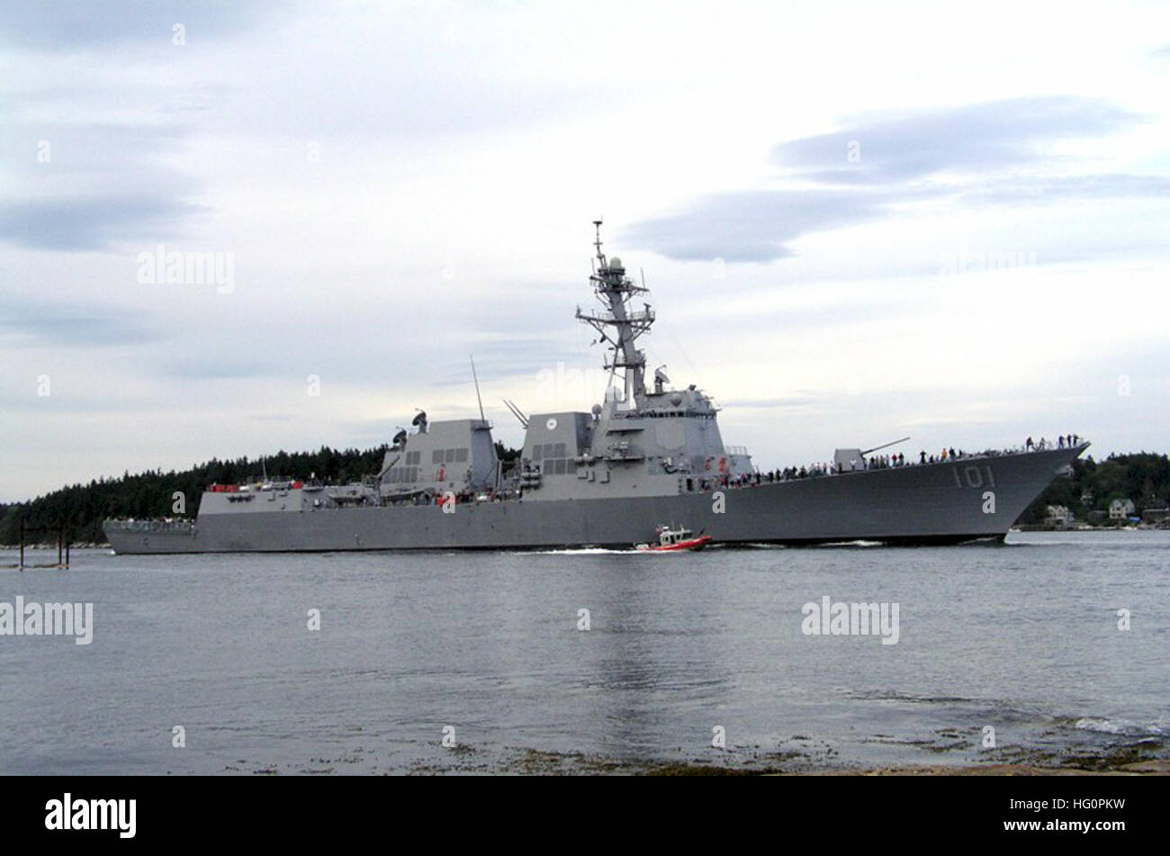 USS Gridley DDG-101 Stock Photo - Alamy