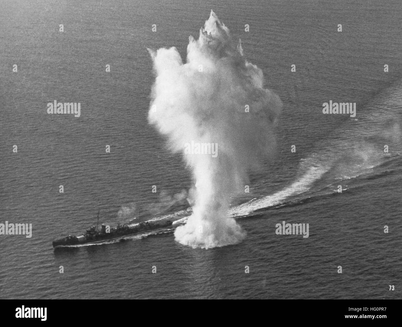 Wakatake under attacked Stock Photo - Alamy