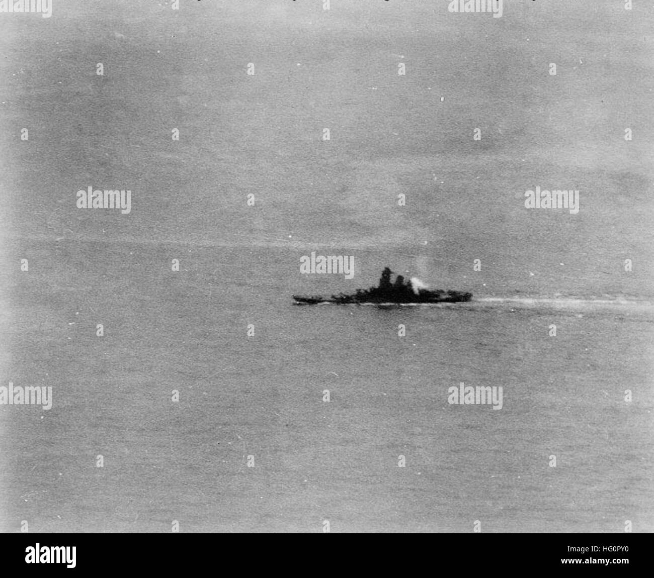 Japanese battleship Yamato was heavily damaged on 7 April 1945 during ...
