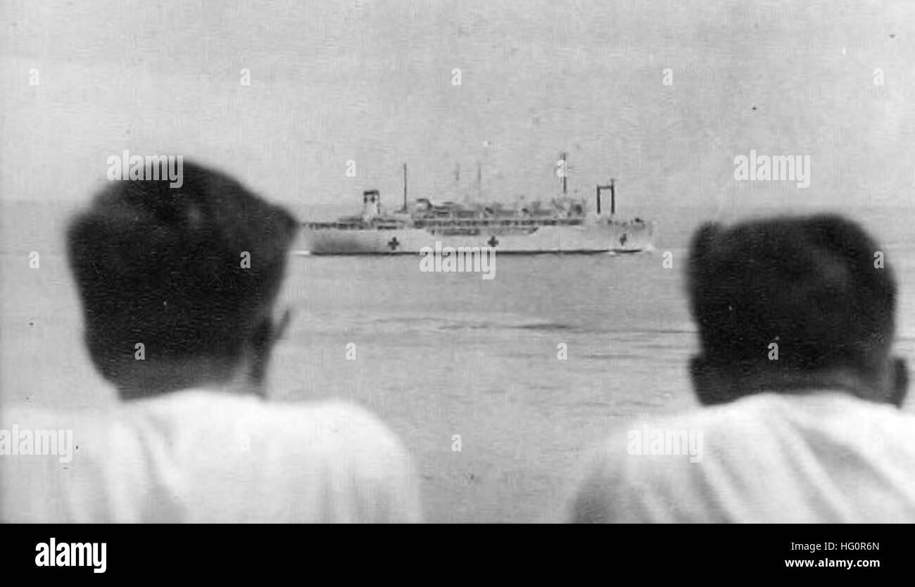 USS Repose AH-16 27 July 1967 Stock Photo - Alamy