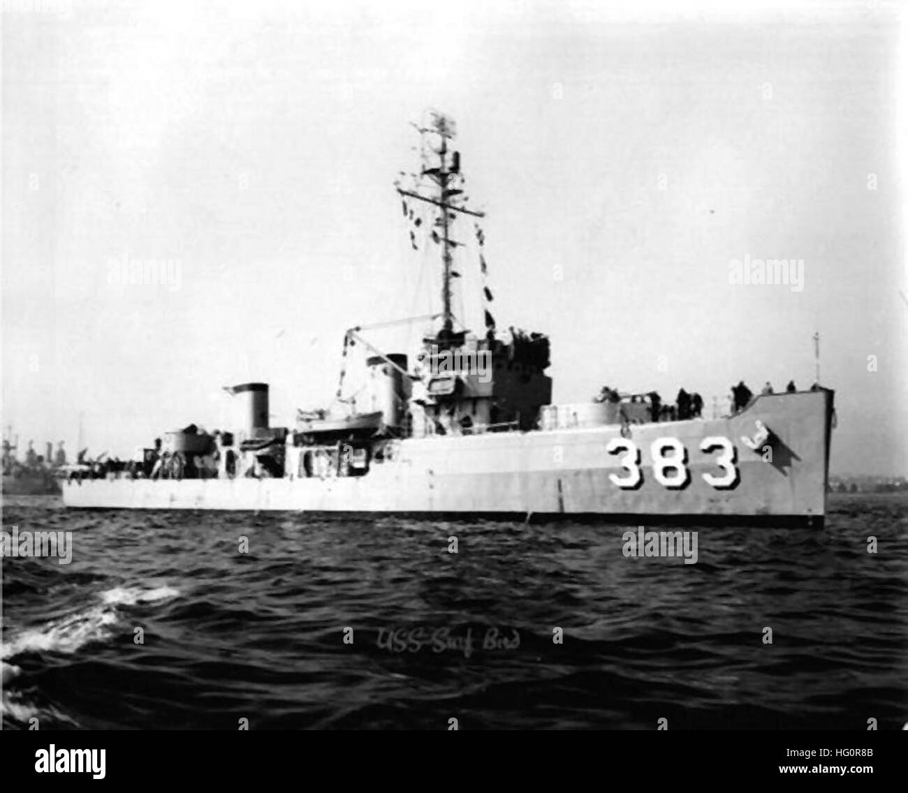 USS Surfbird (AM-383) was an Auk-class minesweeper of the U.S. Navy ...