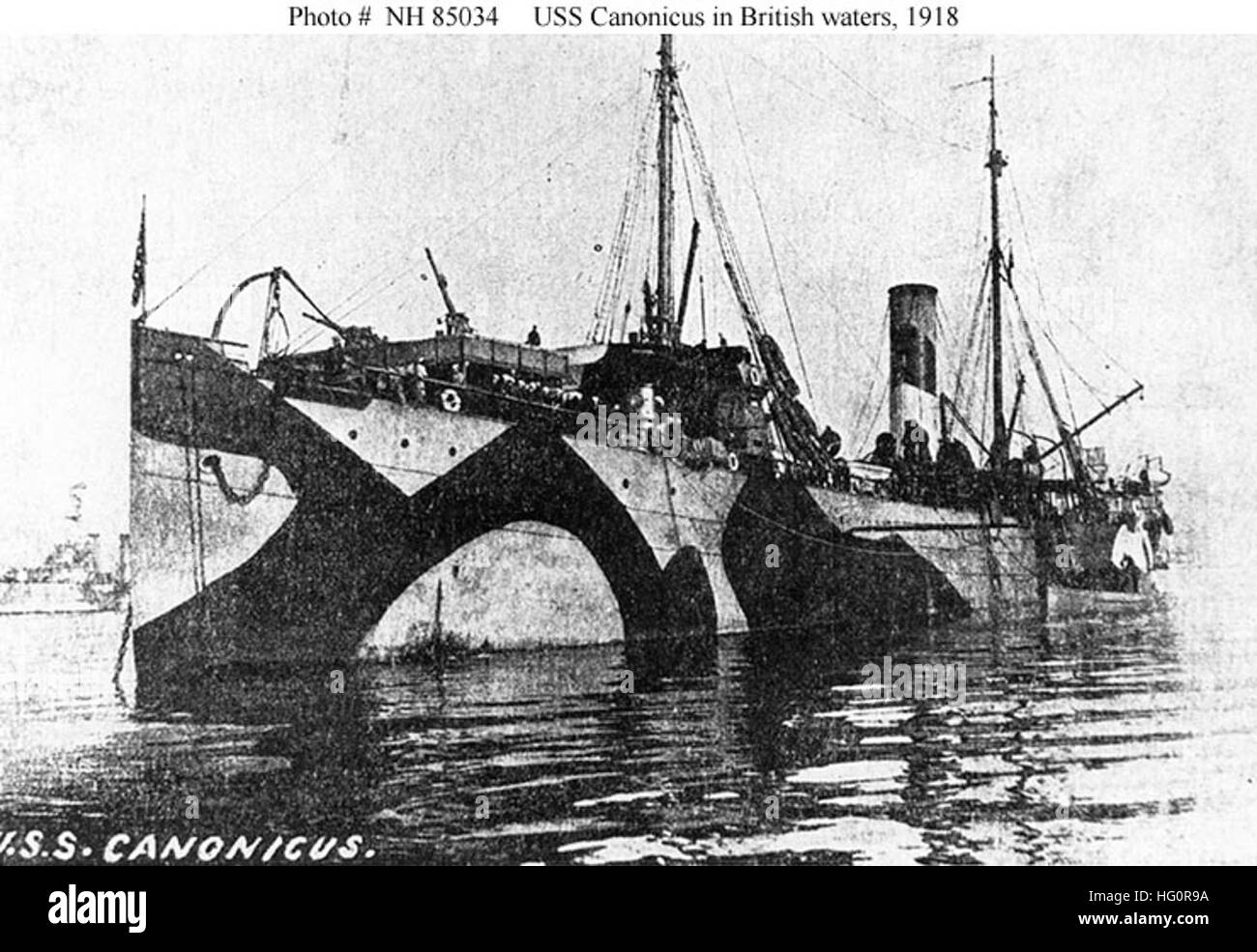 USS Canonicus (ID-1696 Stock Photo - Alamy