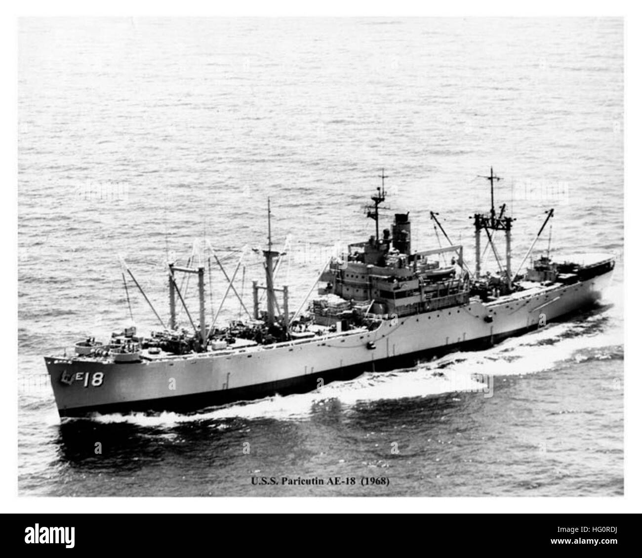 USS Paricutin (AE-18 Stock Photo - Alamy