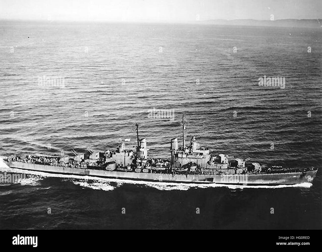 USS San Diego CL53 Stock Photo - Alamy