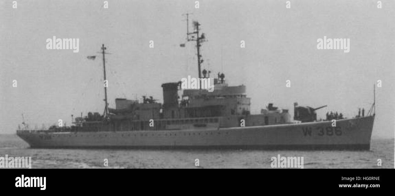 USCGC McCulloch (WAVP-386 Stock Photo - Alamy