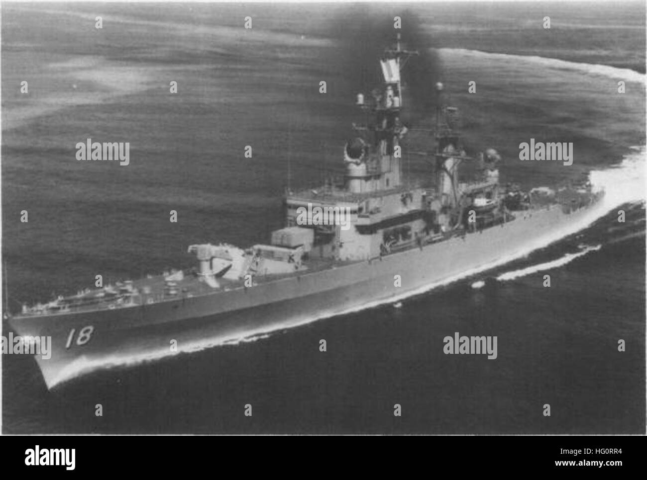 USS Worden (DLG-18 Stock Photo - Alamy