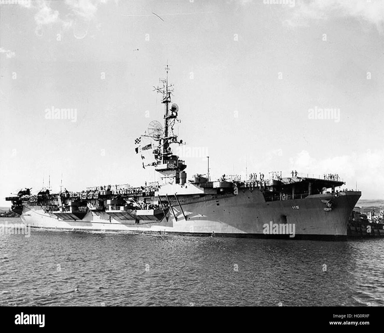 USS Bairoko CVE-115 Stock Photo - Alamy