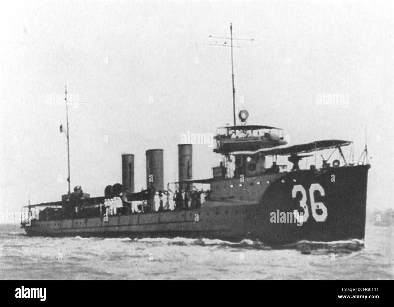 USS Patterson (DD-36) 0503601 Stock Photo - Alamy