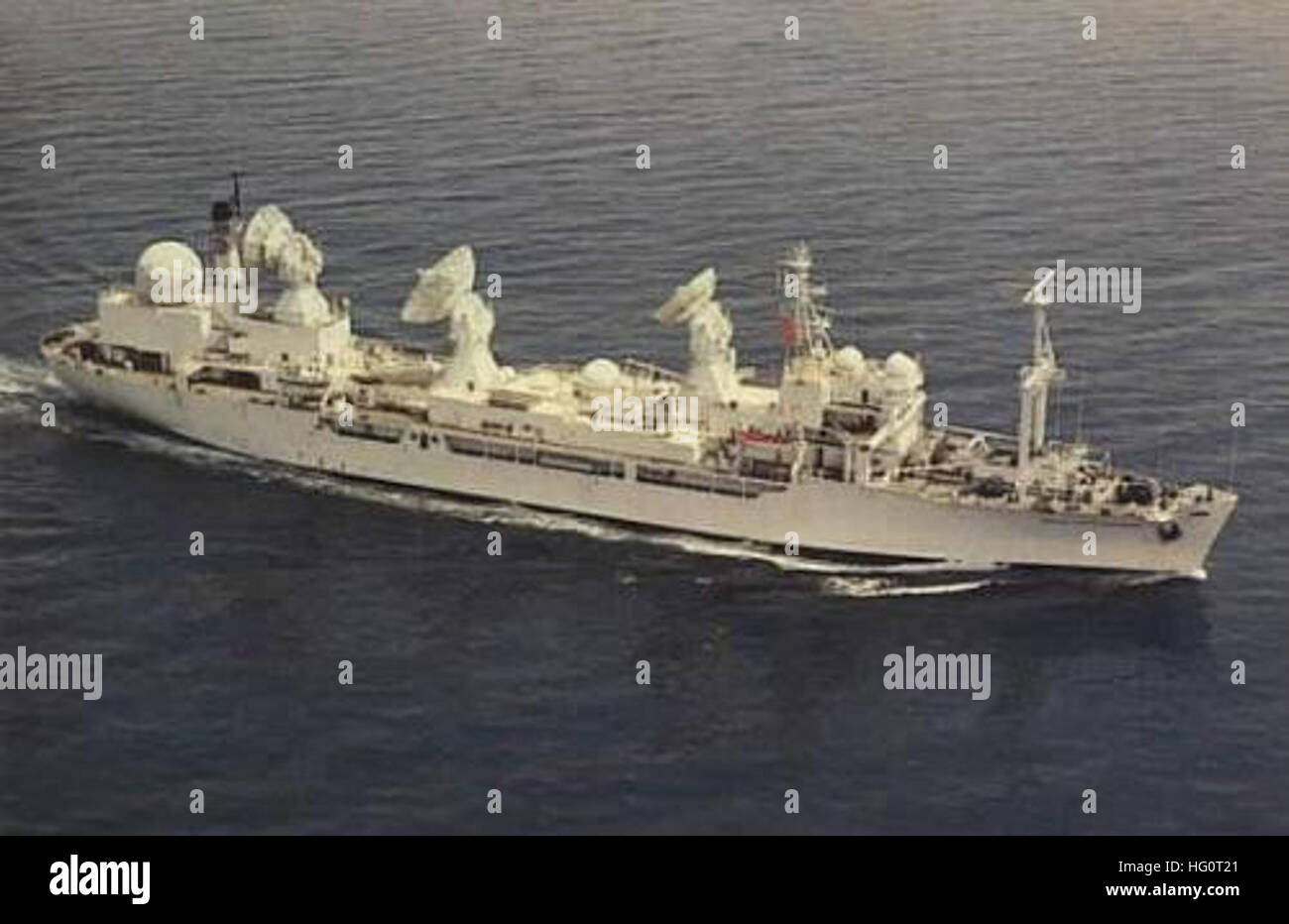 USNS Hoyt S. Vandenberg (T-AGM-10), a missile range instrumentation ...
