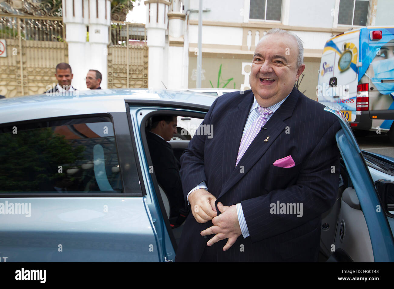 Curitiba, Brazil. 01st Jan, 2017. Valdomiro Rafael Greca de Macedo ...