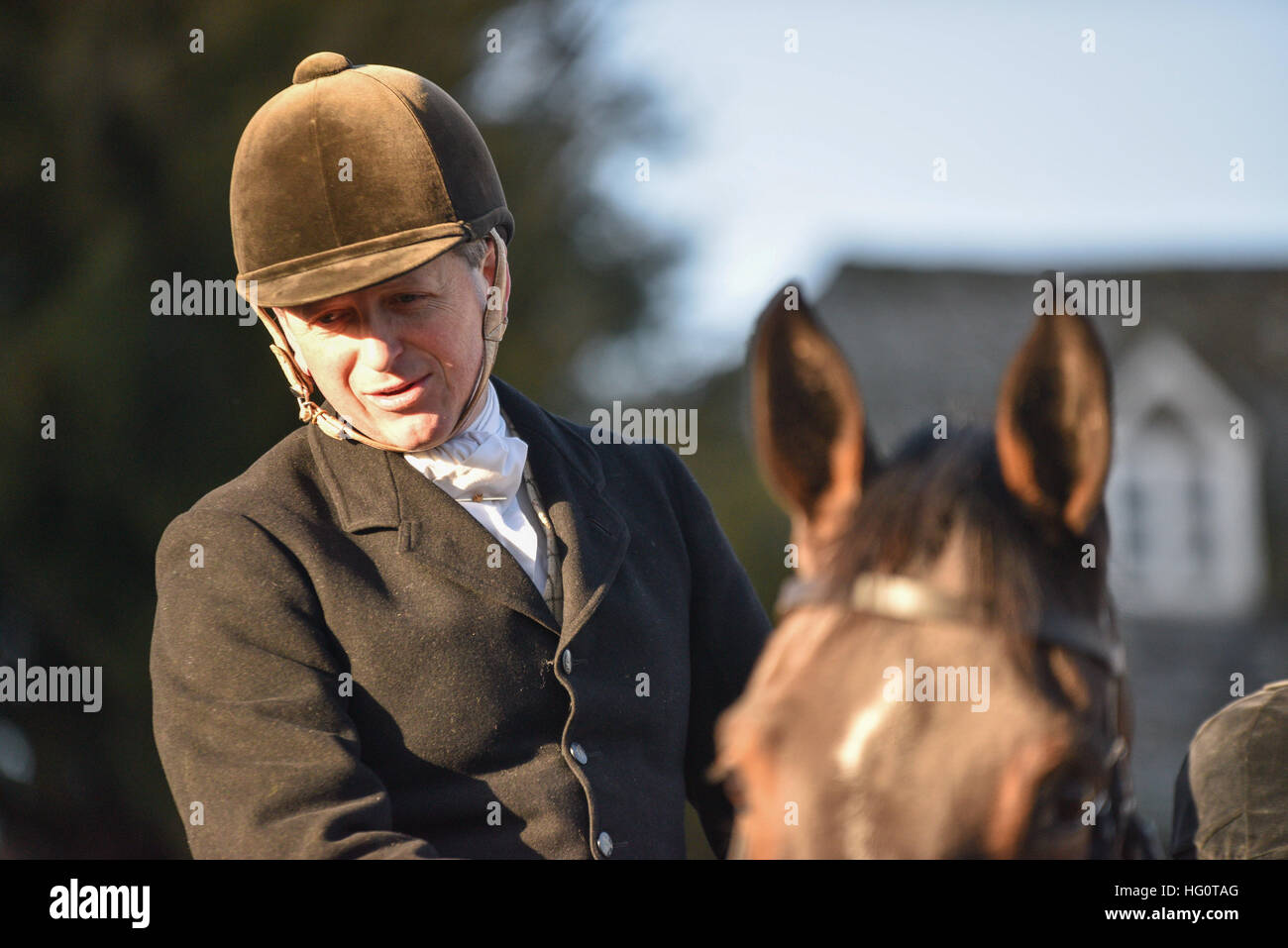 Stow-on-the-Wold, Oxfordshire, UK. 02nd Jan, 2017. Members of the ...