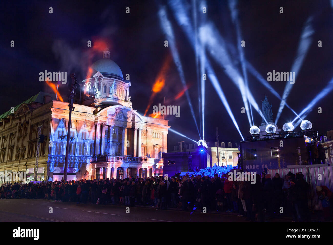 Projections onto buildings hi-res stock photography and images - Alamy