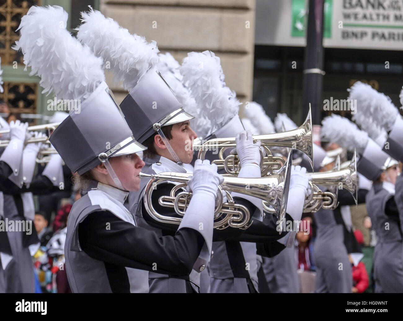 Los Angeles, California, USA. 2nd Jan, 2017. The flower covered floats ...