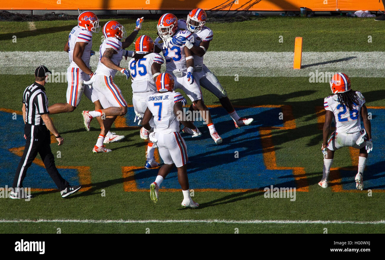 Florida, USA. 2nd Jan, 2017. LOREN ELLIOTT | Times .Florida Gators ...